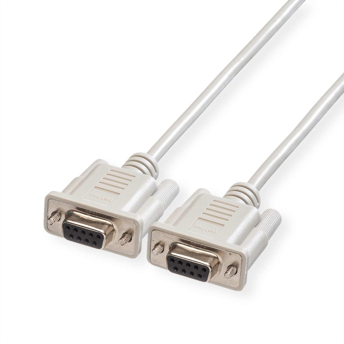 ROLINE Serial Link Cable, DB9 F/F, 1.8 m - Serial Cables - VP ...