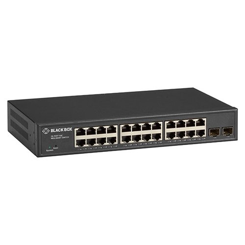 Black Box Gigabit Smart Switch Fanless 26 Port - Gigabit switches - VP ...
