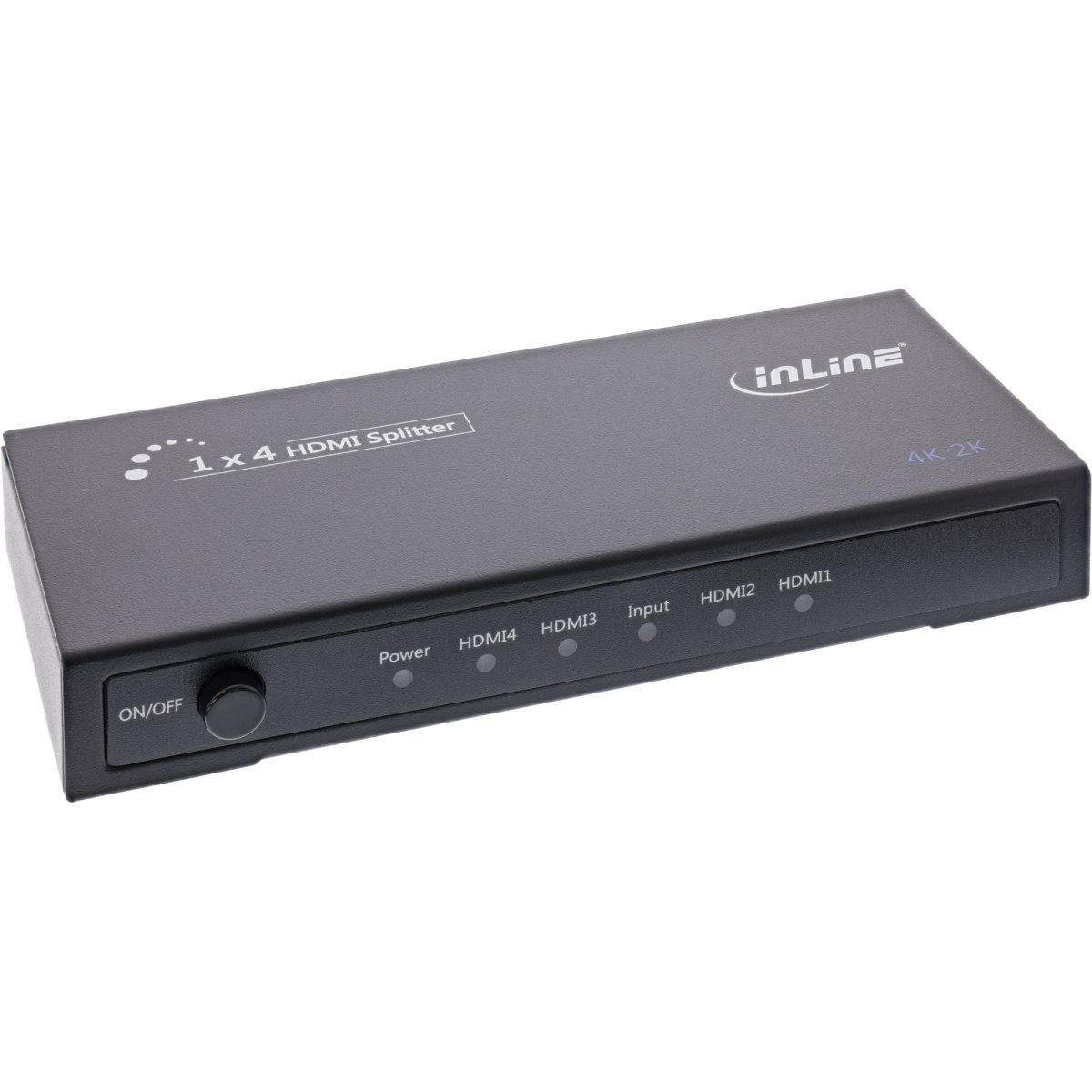 InLine® Splitter HDMI 4 Port 4K2K UltraHD - Splitter - VP Distribution ApS