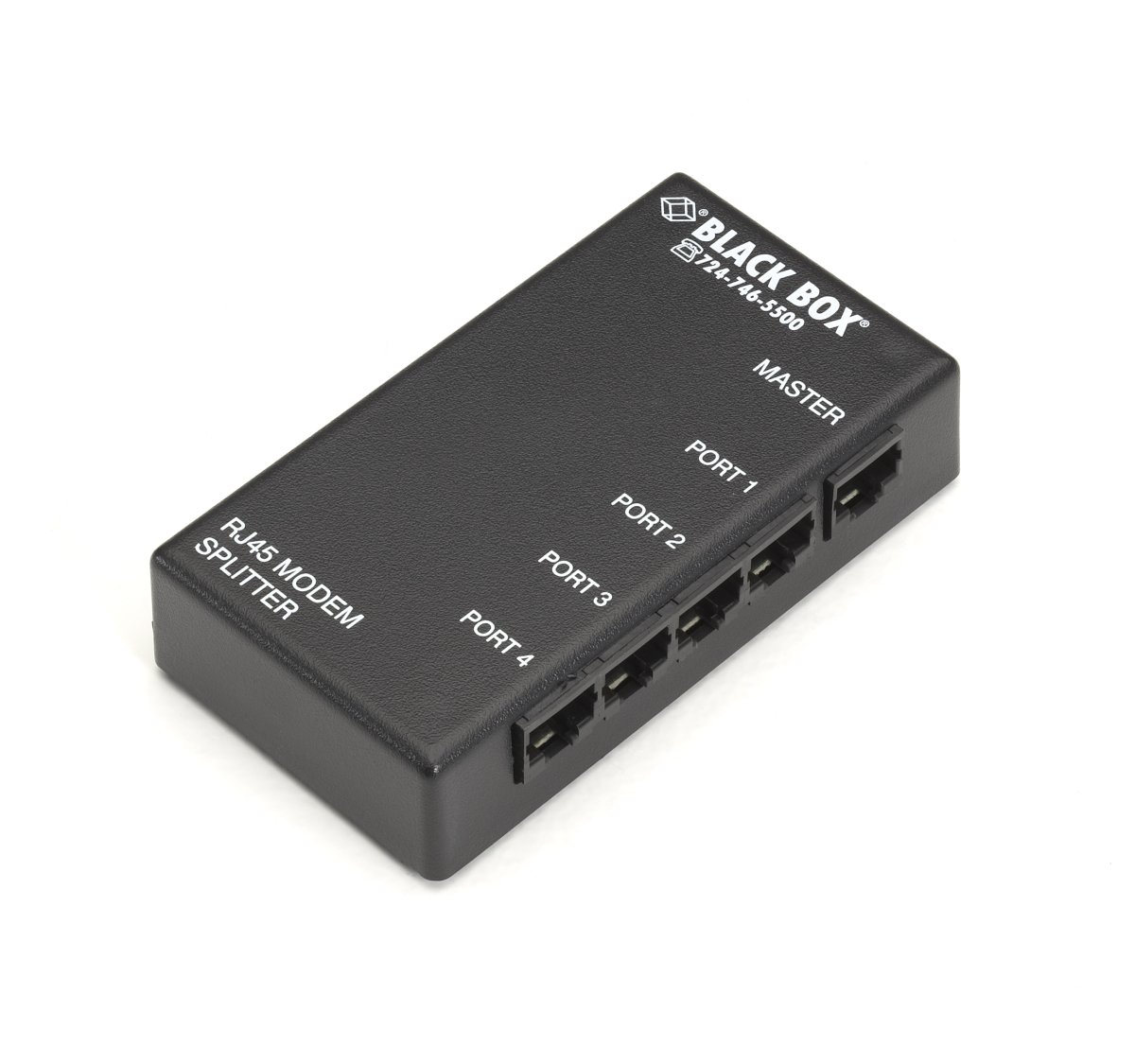 Black Box 4 PORT MODEM SPLITTER RS232-RJ45 FORMAT - Splitter - VP ...