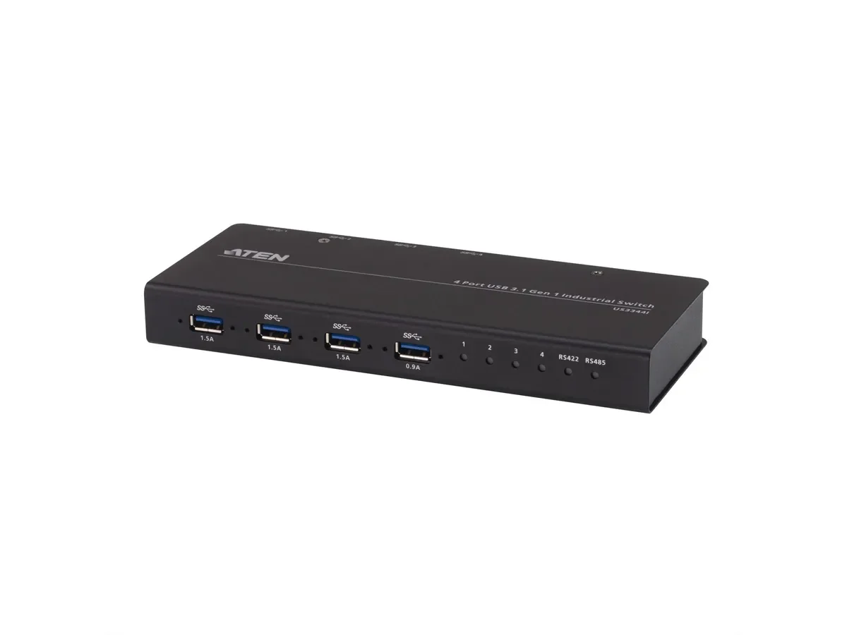 ATEN US3344i Industrial Hub - USB Hubs - VP Distribution ApS